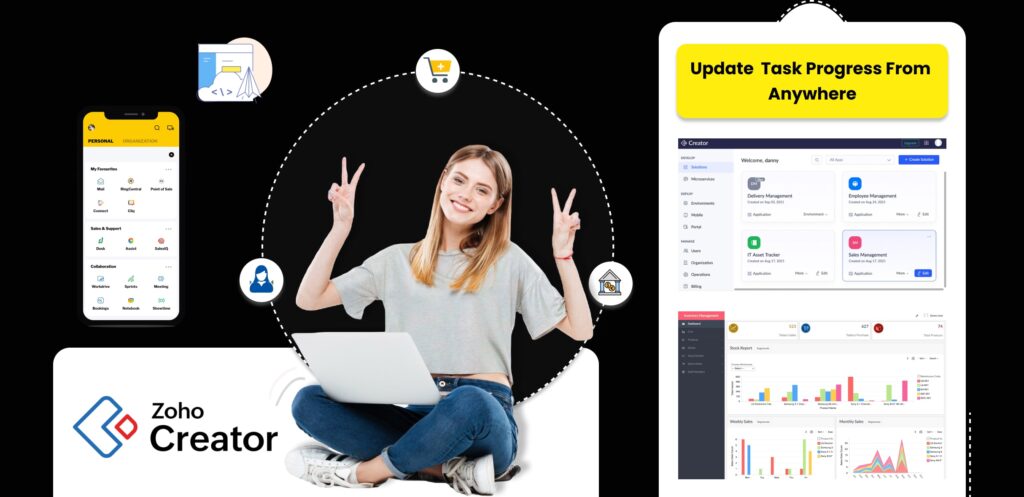 Wooplix Creates Powerful Zoho Creator Apps for You